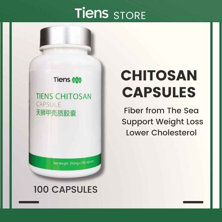 Tianshi Chitin Chitosan Ecer 100 Capsule Begah Perut Maag Gastritis ...