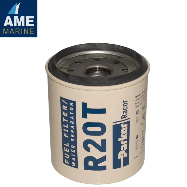 Parker Racor Fuel Filter R20T Fuel/Water Separator Complete Assembly ...