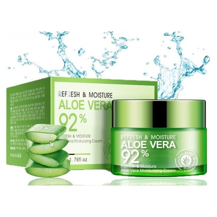 Bioaqua Aloe Vera Moisturizing Cream Lazada