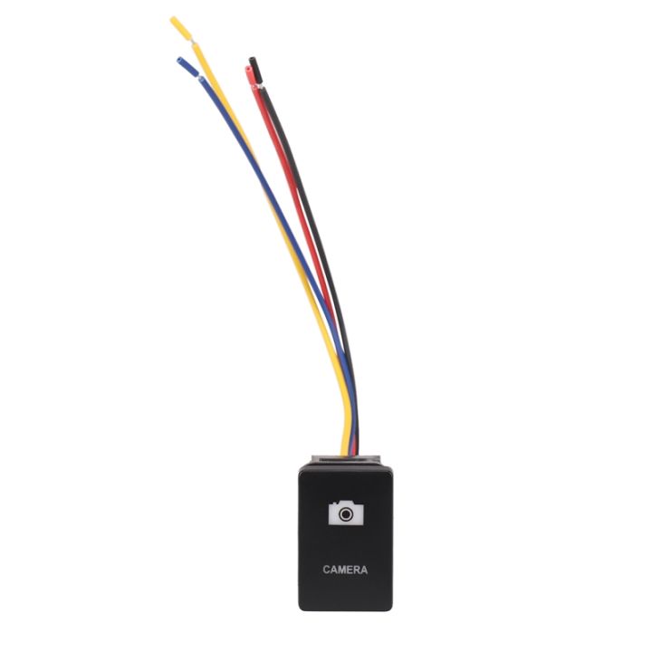 33x22mm 12V Blue LED Illuminated Switch On/Off For Toyota Landcruiser ...