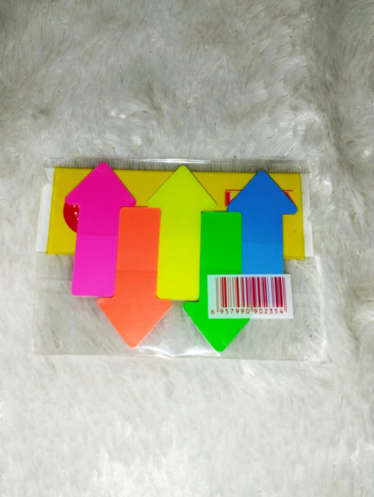 Sticky Notes / Index Memo Vis-1 5 warna motif Panah Besar - IM01 ...