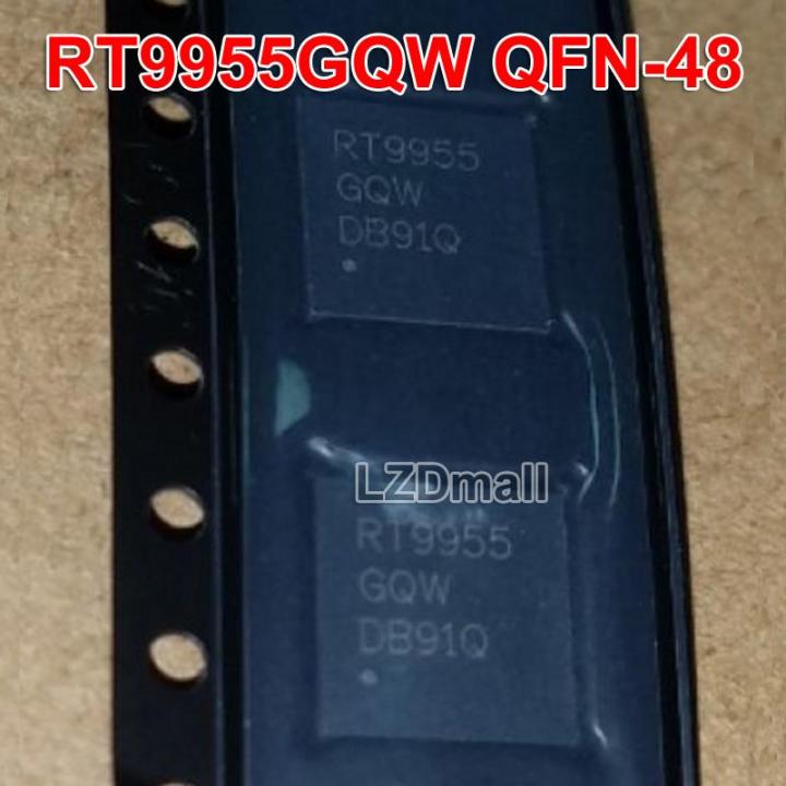 2pcs RT9955GQW QFN-48 RT9955 QFN RT 9955 QFN-48 LCD Control Chip IC new ...