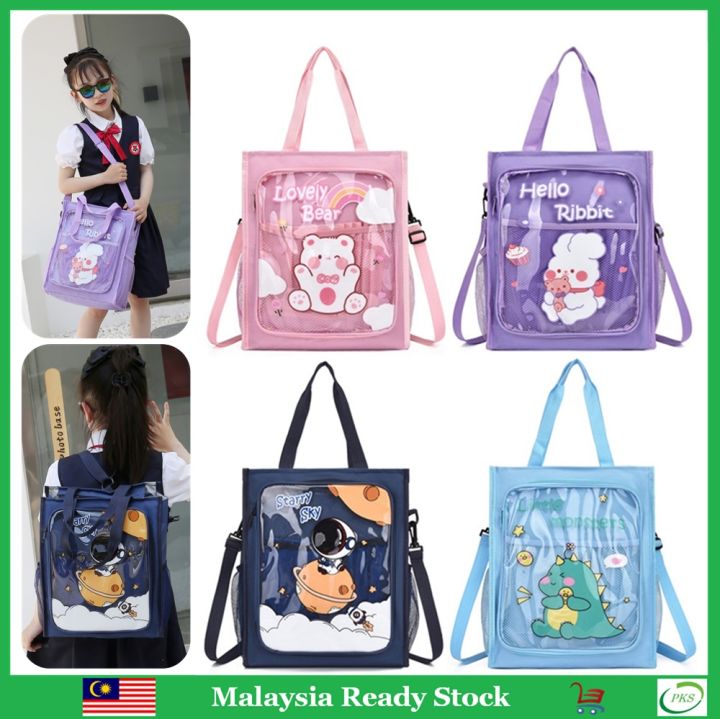 Student Tuition Bag 3-Way Carry/Sling/Backpack Tuisyen Beg 补习手提袋 | Lazada