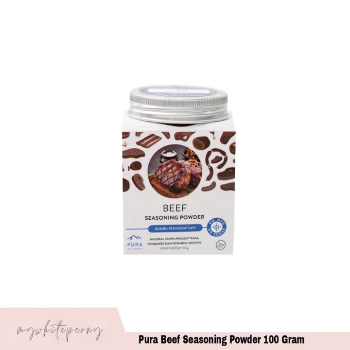 Pura Beef Seasoning Powder 100 Gram | Lazada Indonesia