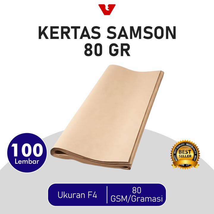 Kertas Samson 80 Gsm/Gram Ukuran F4 - 100 Lembar | Lazada Indonesia