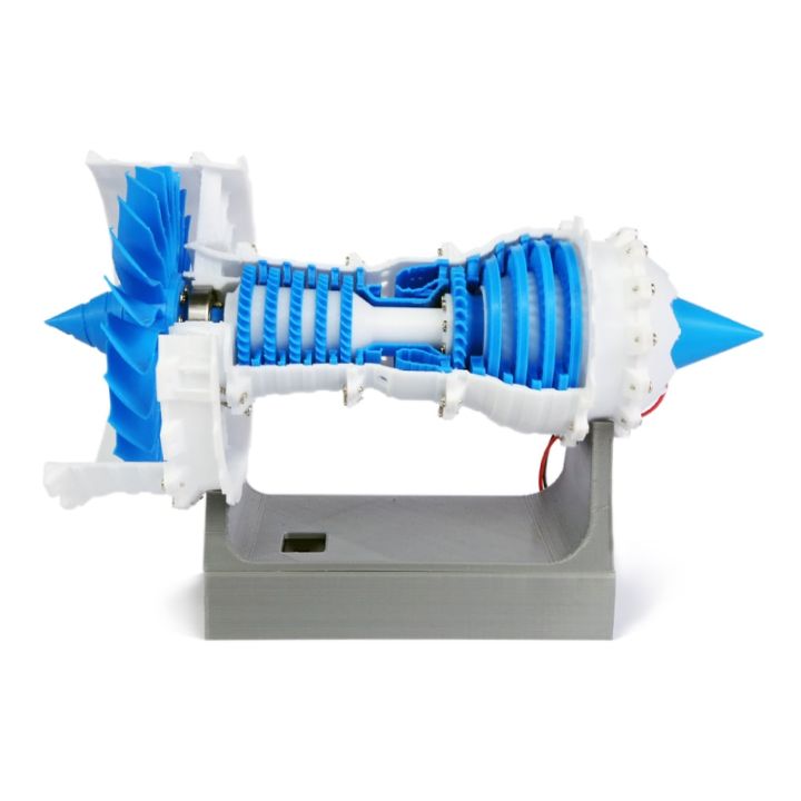 Science Toys Turbofan Engine Model Airplane Model Aircraft Engine Model ...