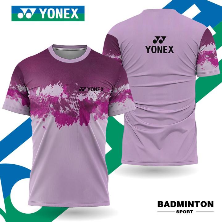 Yonex Badminton Tennis Sports T-shirt Design Badminton Jersey Women Girls Tennis Badminton Wear ...