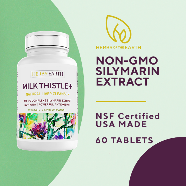 Milk Thistle Pure Silymarin Seed Powder and Extract NON GMO Liver ...