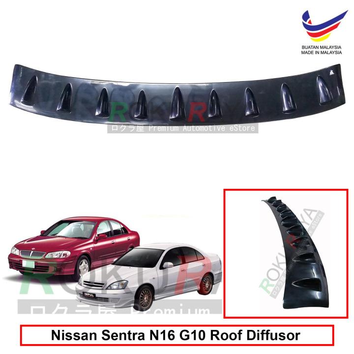Nissan Sentra G10 N16 2000 Vortex Generator Shark Fin Aerodynamic Rear ...