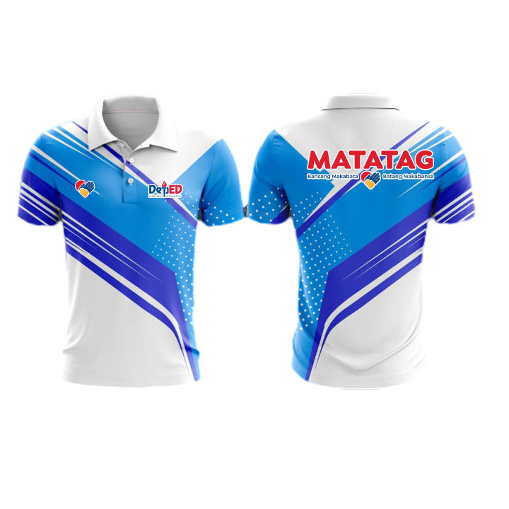 DEPED MATATAG POLO UNIFORM FULL SUBLIMATION POLO-SHIRT FOR MEN AND ...