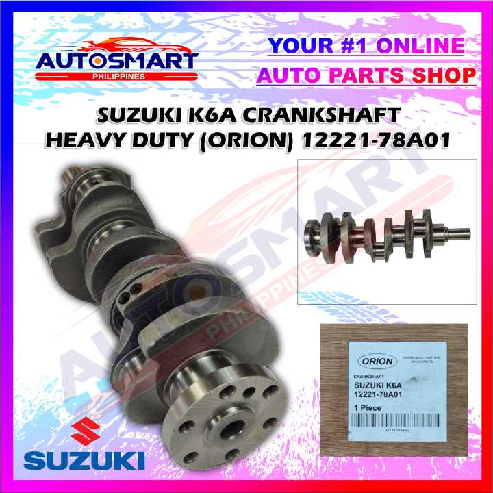 Suzuki K6A Crank Shaft Assembly - Heavy Duty Orion Brand (suzuki ...
