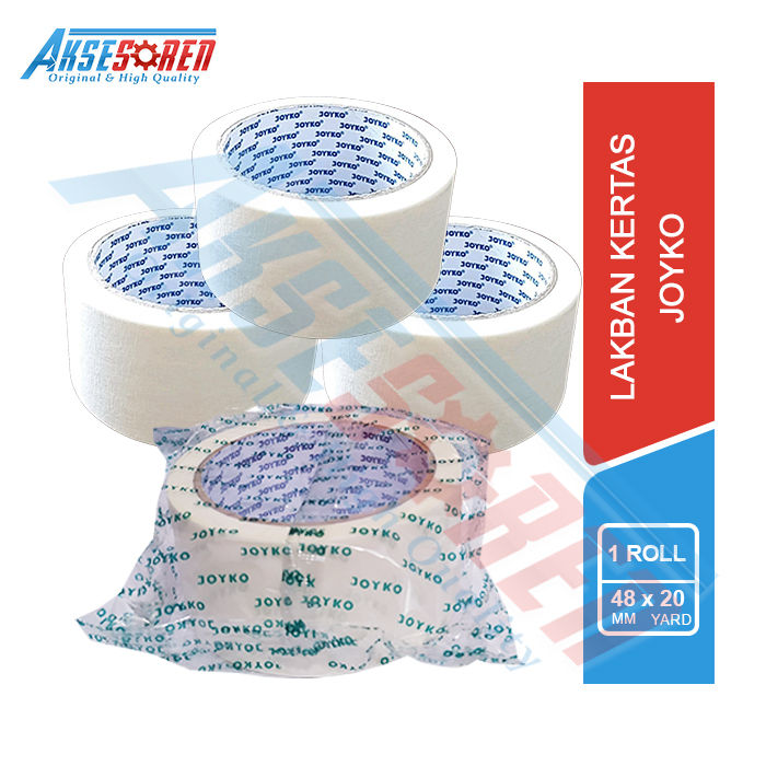 Lakban Kertas Joyko 2 Inchi [48 mm x 21 Meter] / Solasiban Kertas Jumbo ...
