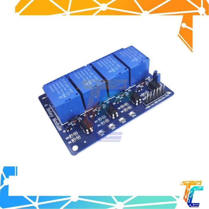 4 Channel Relay 12v Relay Module with optocoupler | Lazada PH
