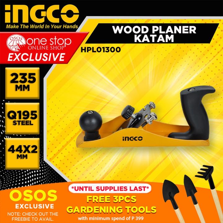 Original Brand of Ingco Iron Planer 235mm HPL01300 •OSOS• | Lazada PH