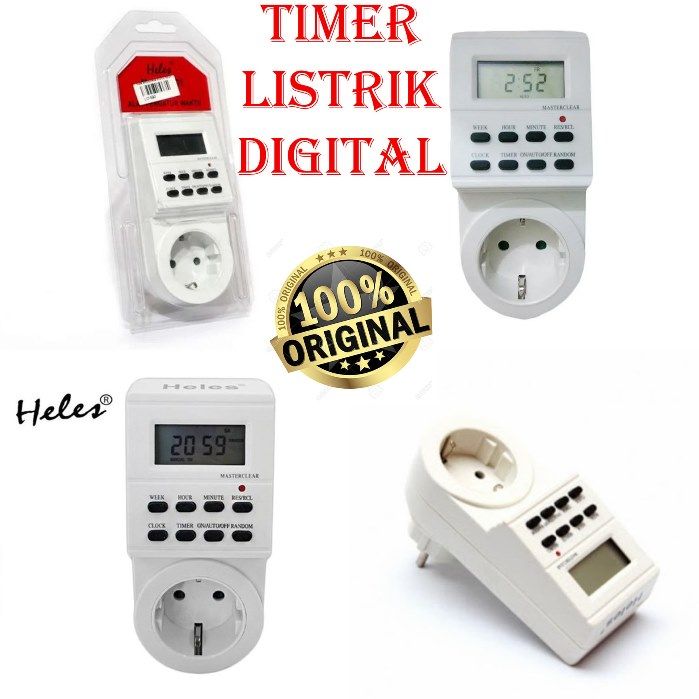 Timer listrik / AIR Digital | Lazada Indonesia
