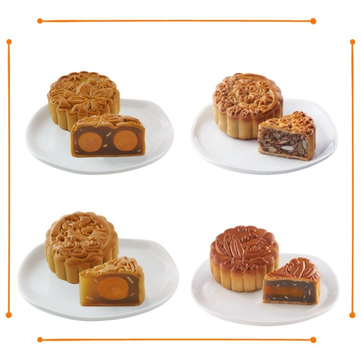 Baker's Cottage Mooncake 2022 麦可思月饼 [HALAL]（可自行选择口味） | Lazada