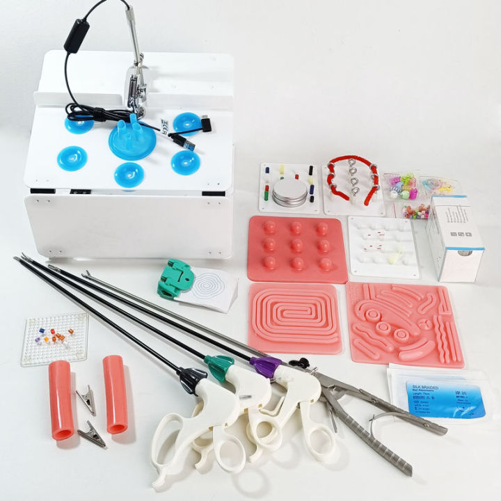Laparoscopy Trainer 0/30 Degree Camera Simulator 11 Module Laparoscopic ...