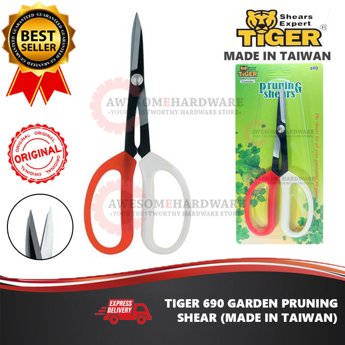 (MADE IN TAIWAN) TIGER 690 8" BONSAI TRIMMER PRUNING SHEAR | Lazada