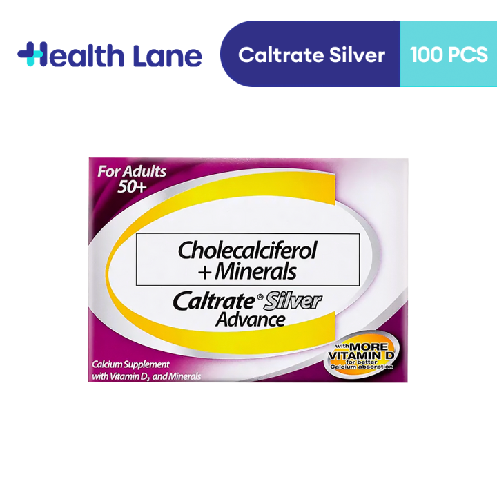 Caltrate Silver Advance 100 Tablets | Lazada PH