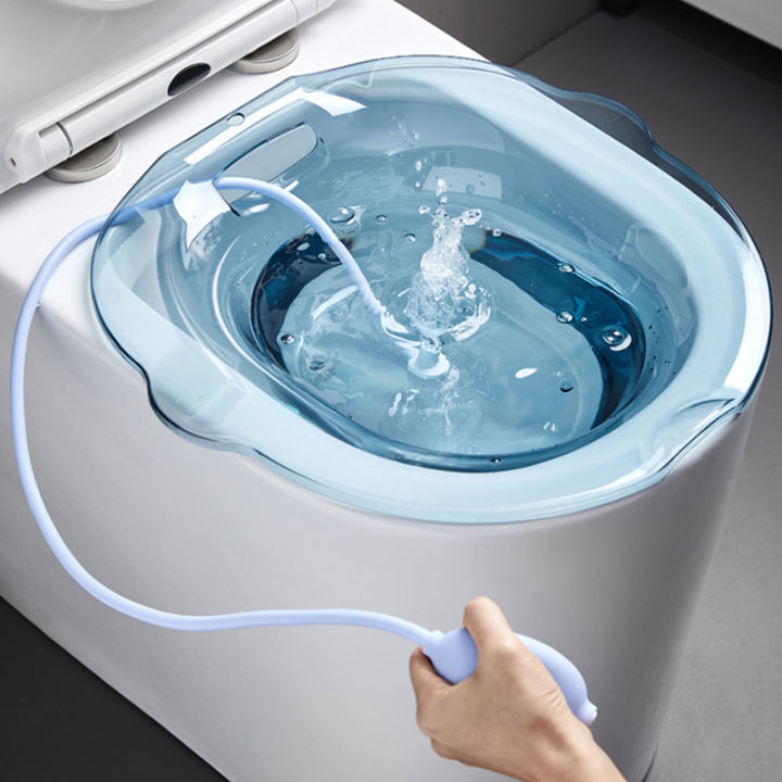 Hip Bath or Sitz Bath Basin, for Over The Toilet Postpartum Care ...