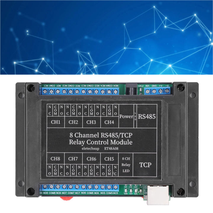 Relay Module 8 Channel Relay Board Internal Circuit Protection for ...
