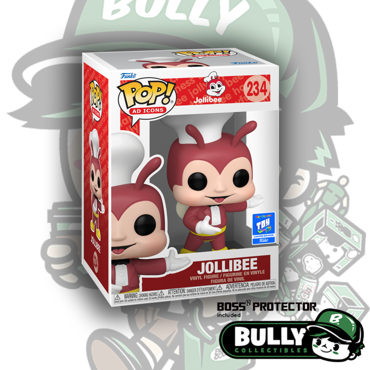 Funko POP! Ad Icons : Jollibee (Toy Kingdom Expo) 234 With Boss ...