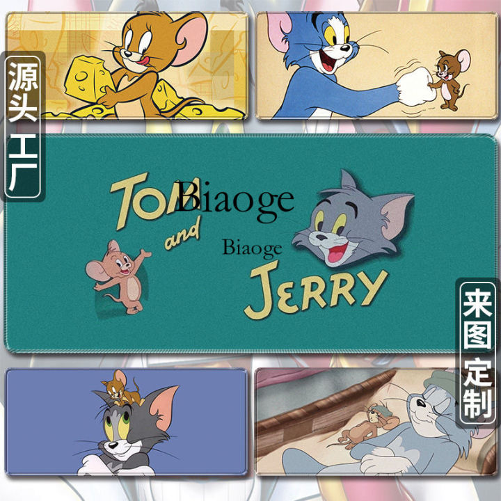 Cat And Mouse Anime Tom Jerry Computer Keyboard Large Girl Cute Office ...
