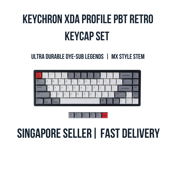 Keychron K2 / K6 XDA Profile PBT Retro Keycap Set | Lazada Singapore