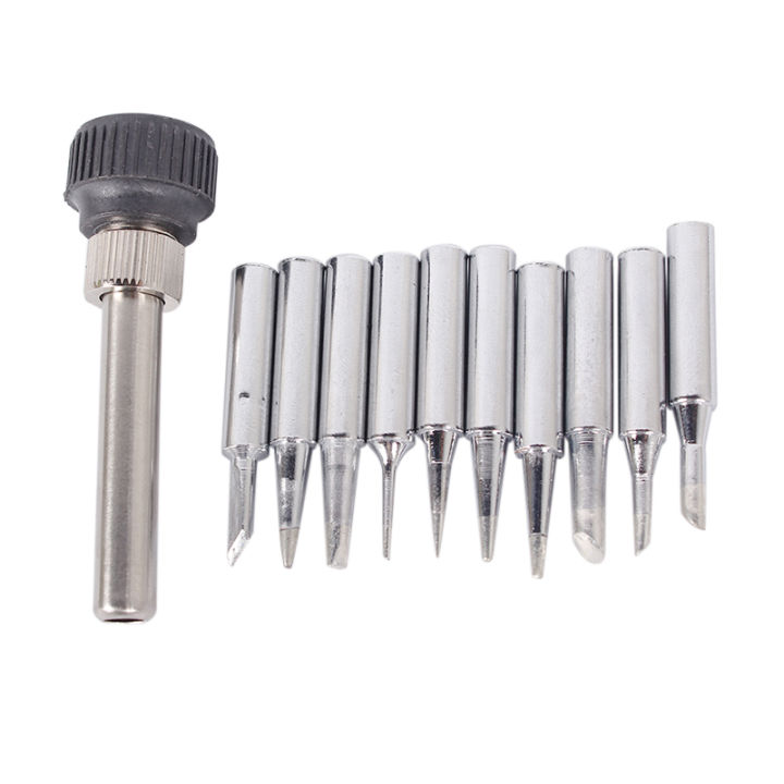 11pcs /lot 900M-T Lead-free Soldering Iron Tip For 936 Hakko SAIKE ...