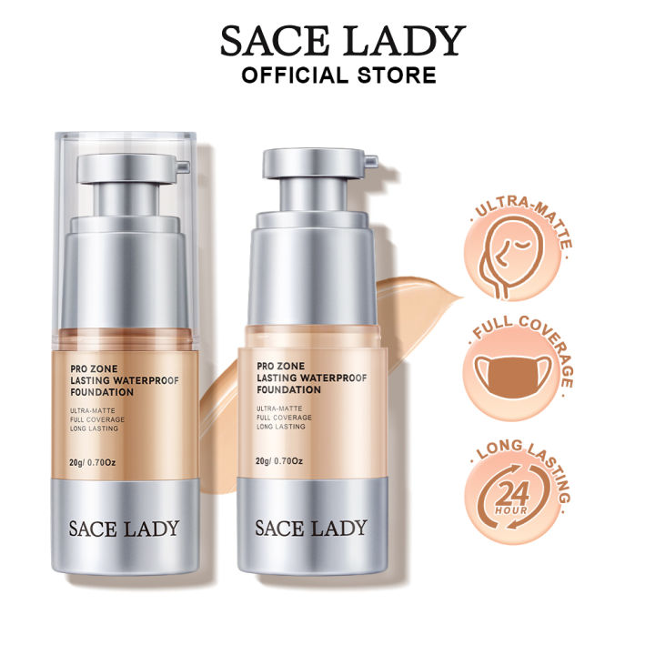 Kem Nền SACE LADY Che Phủ Khuyết Điểm Hoàn Hảo Bền Màu Lâu Trôi 20ml ...