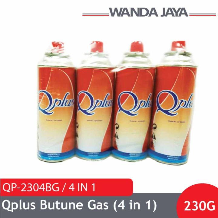 Qplus 230g Butune Gas (4 In 1) (QP-2304BG) | Lazada