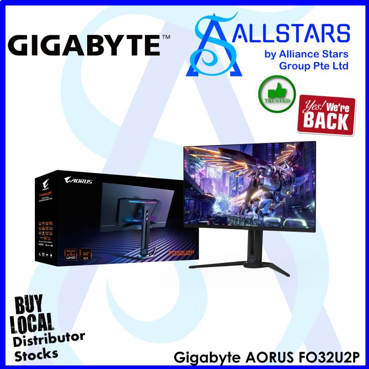 (ALLSTARS : Monitor PROMO) Gigabyte AORUS FO32U2P 31.5 inch 4K UHD, QD ...