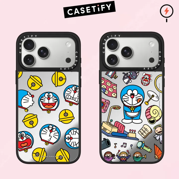 CASETiFY x Doraemon Mirror Case with Magsafe for iPhone 17 Pro Max / iPhone 17 Pro / iPhone 17 ...
