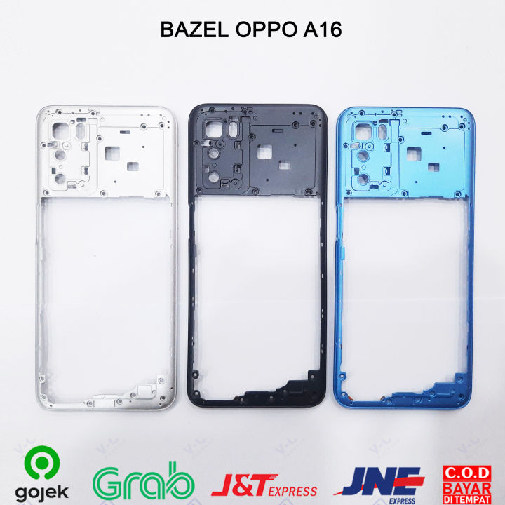BEZEL TULANG TENGAH FRAME OPPO A16 | Lazada Indonesia