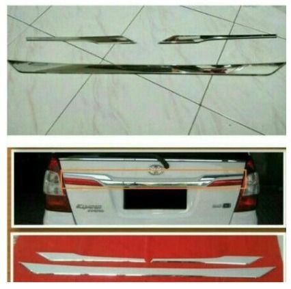 Garnish List Trunklid Pintu Bagasi Grand Innova 2014 2015 | Lazada ...