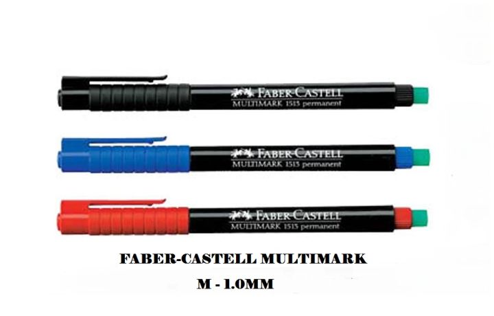 Faber-Castell Multimark 1523 Multi Surface OHP Erasable Permanent ...