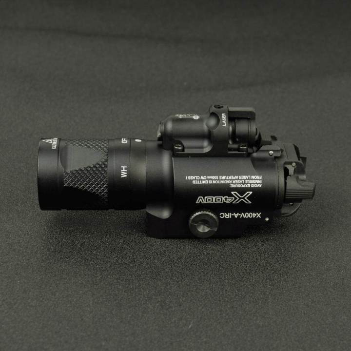 New arrived Surefir X400V 500 lumens LED Flashlight Red light Strobe ...