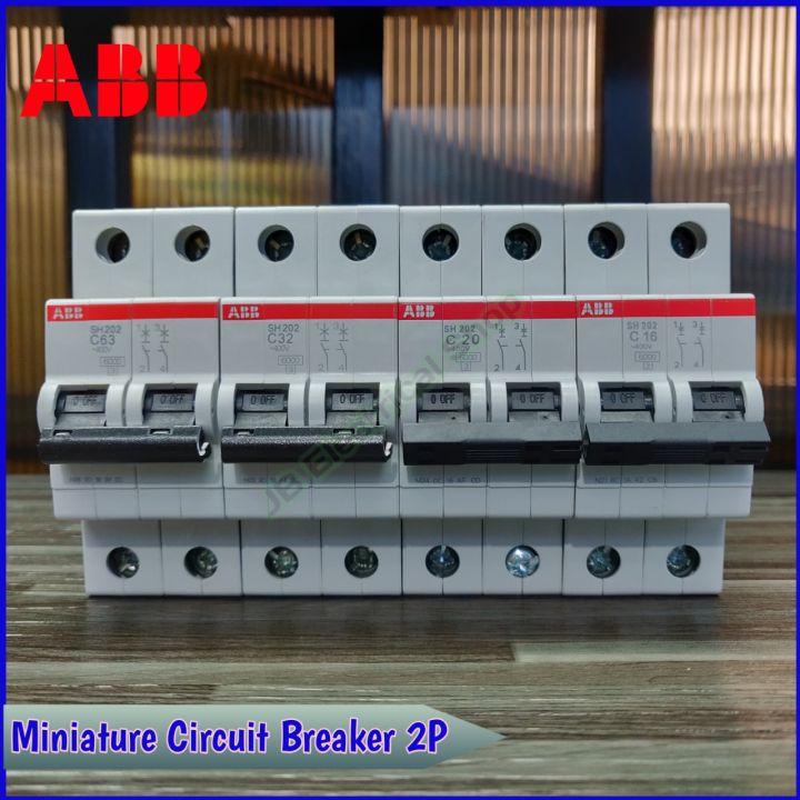 ABB MCB Miniature Circuit Breaker 2 Pole | Lazada PH