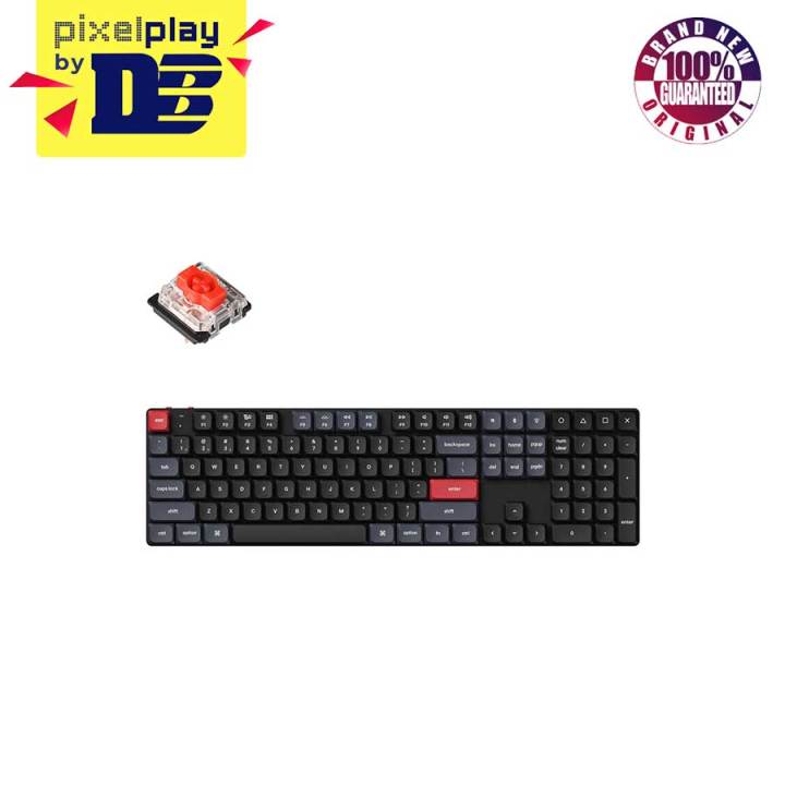 Keychron K5 Pro QMK/VIA RGB Backlight Low Profile Gateron Wireless Mech ...