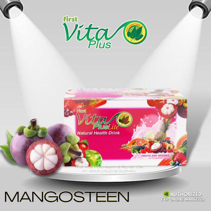 First Vita Plus Mangosteen 20 Sachets/Box | Lazada PH
