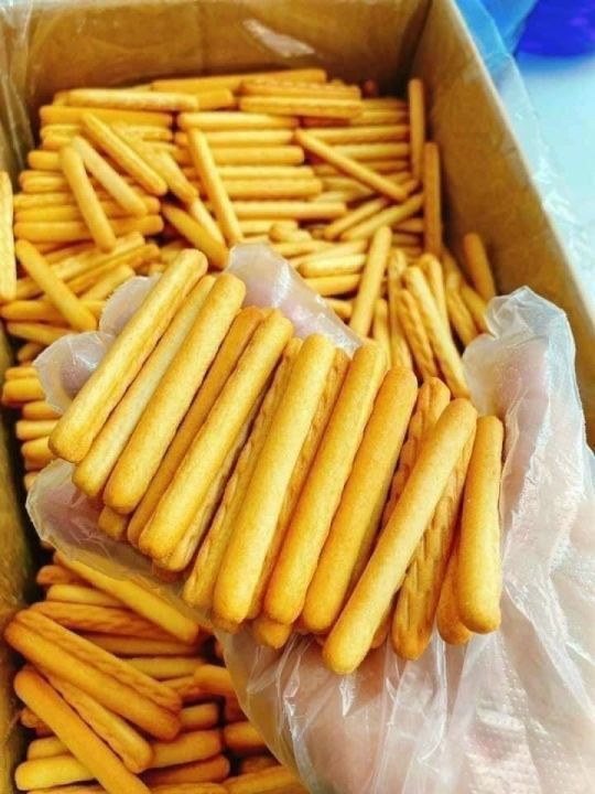 Gói 500g bánh qui bơ sữa dạng que đũa | Lazada.vn