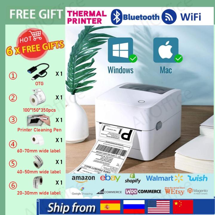 WIFI Xprinter XP-420B 4 Inch Thermal Shipping Label Printer Width 115mm ...