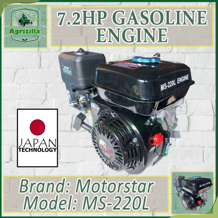 6.5HP 7.5HP GASOLINE ENGINE HIGH Marine or Silencer Muffler FALCON GX200 or MOTORSTAR MS-220L ...
