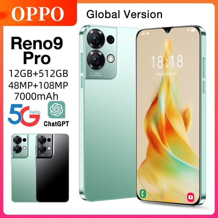 【COD】Ponsel pintar 0PP0 Reno9pro layar ultra jernih 7 inci memori 12 ...