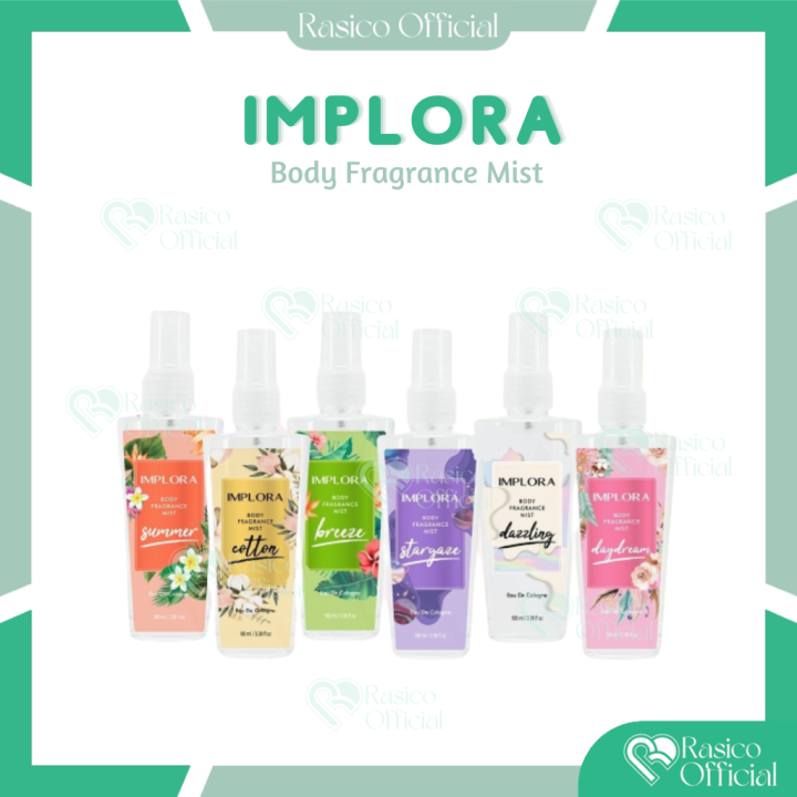 Implora Body Fragrance Mist | Lazada Indonesia