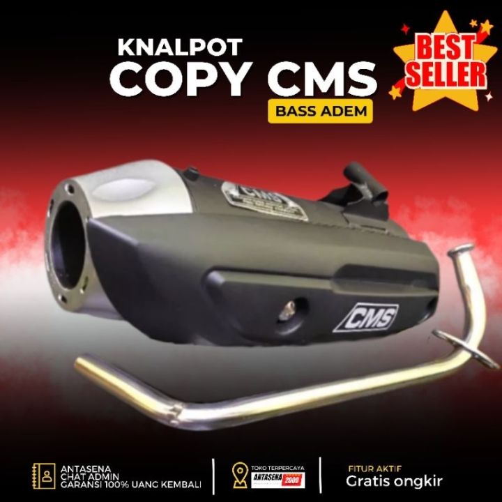 KNALPOT COPY CMS TZM PROJECT GENIO PCX VARIO 110 125 150 160 old led ...