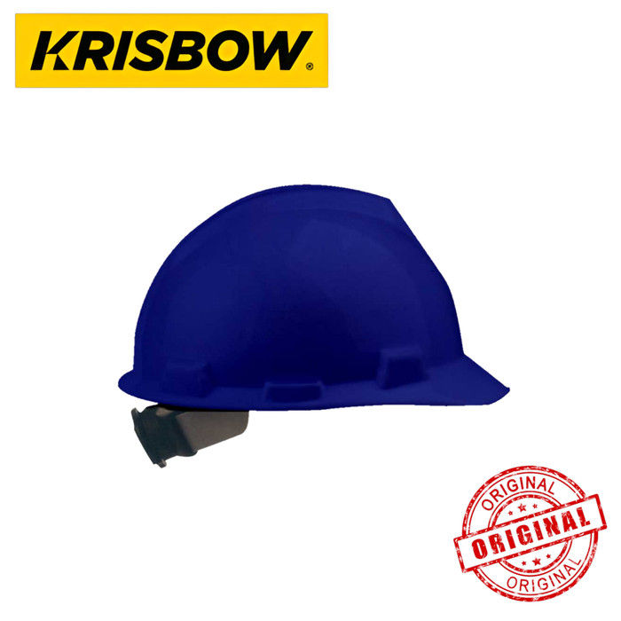 Safety Helmet KRISBOW Helm Proyek Brim Pelindung Kepala / Head ...