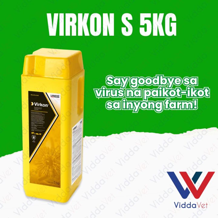 VIRKON S-5KGS canister disinfectant VIRKON solution VIRKON Power ...