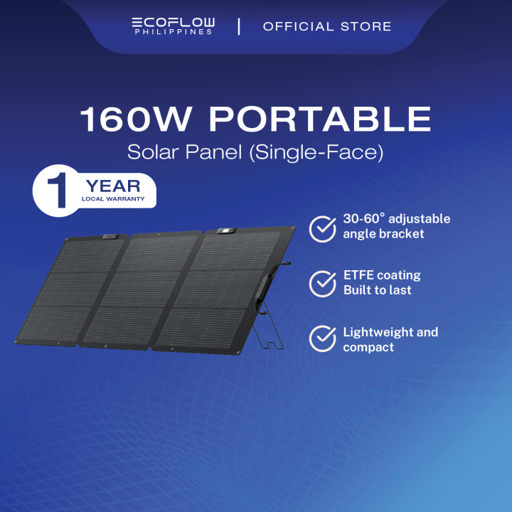 EcoFlow 160W Portable Solar Panel | EcoFlow PH | Lazada PH