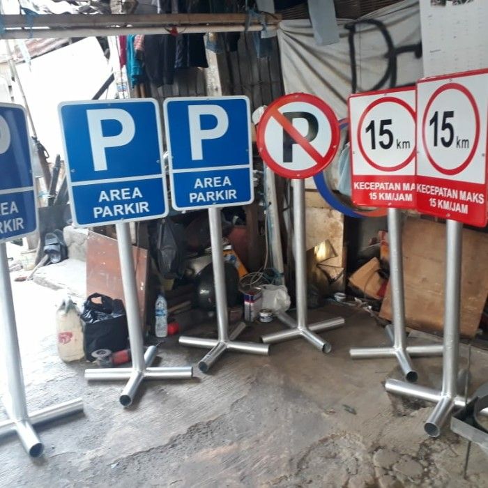 RAMBU TANDA PARKIR. JUAL RAMBU LALU LINTAS. CUSTOM RAMBU LALU | Lazada ...